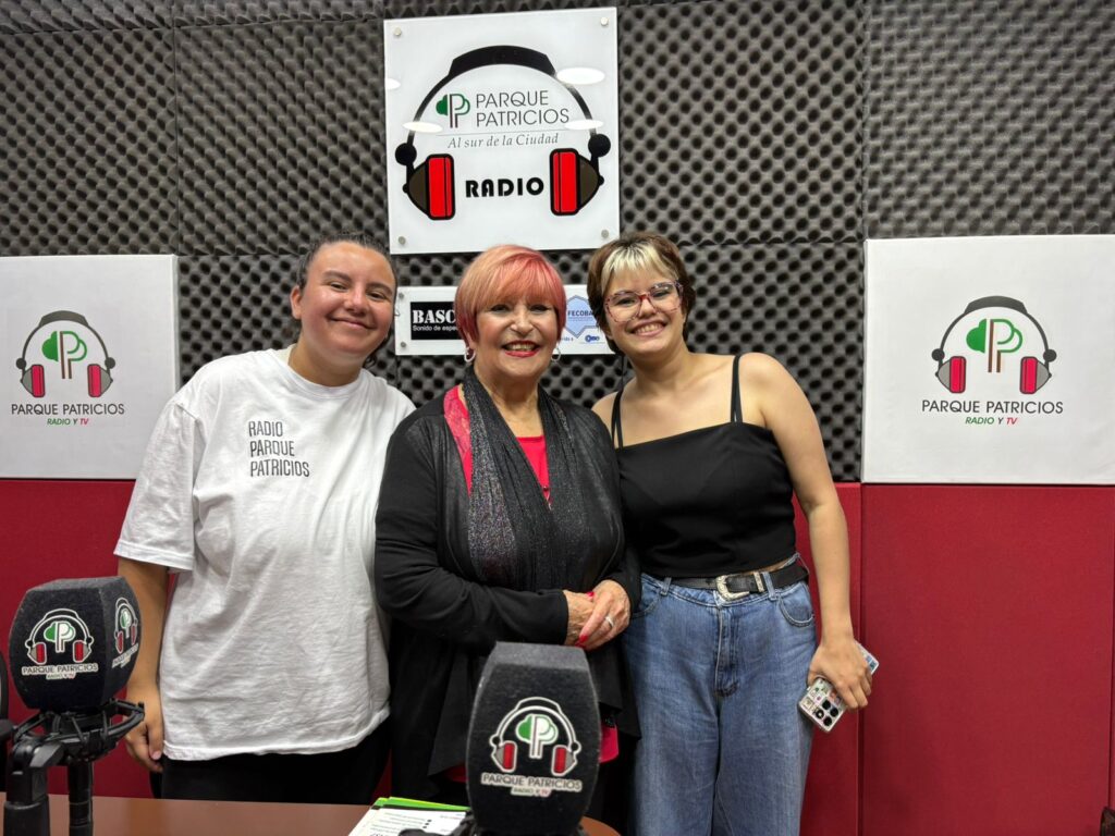 María Garay visitó los estudios de Radio Parque Patricios y repasó su ...